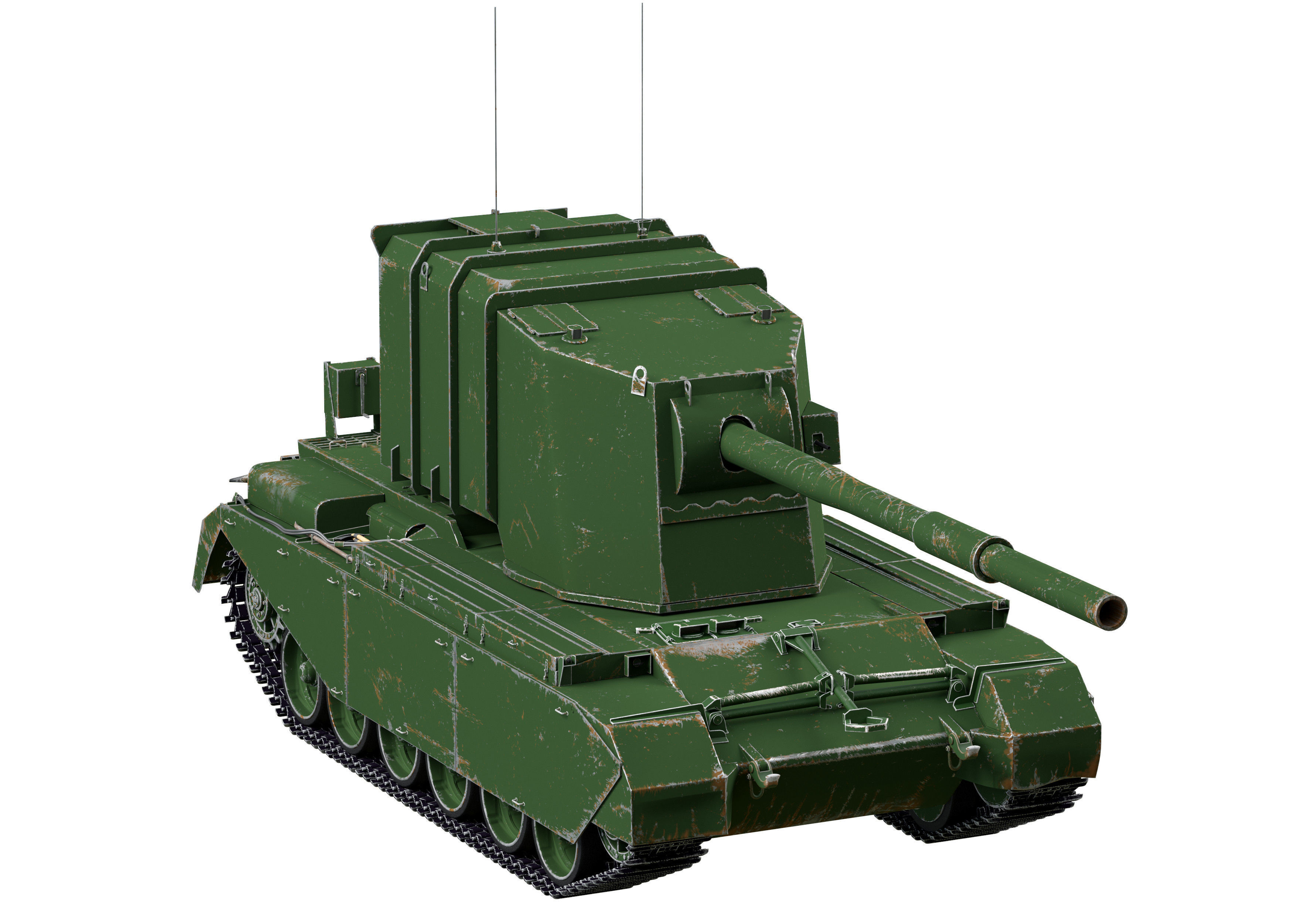 3D model FV 4005 stage 2 VR / AR / low-poly | CGTrader