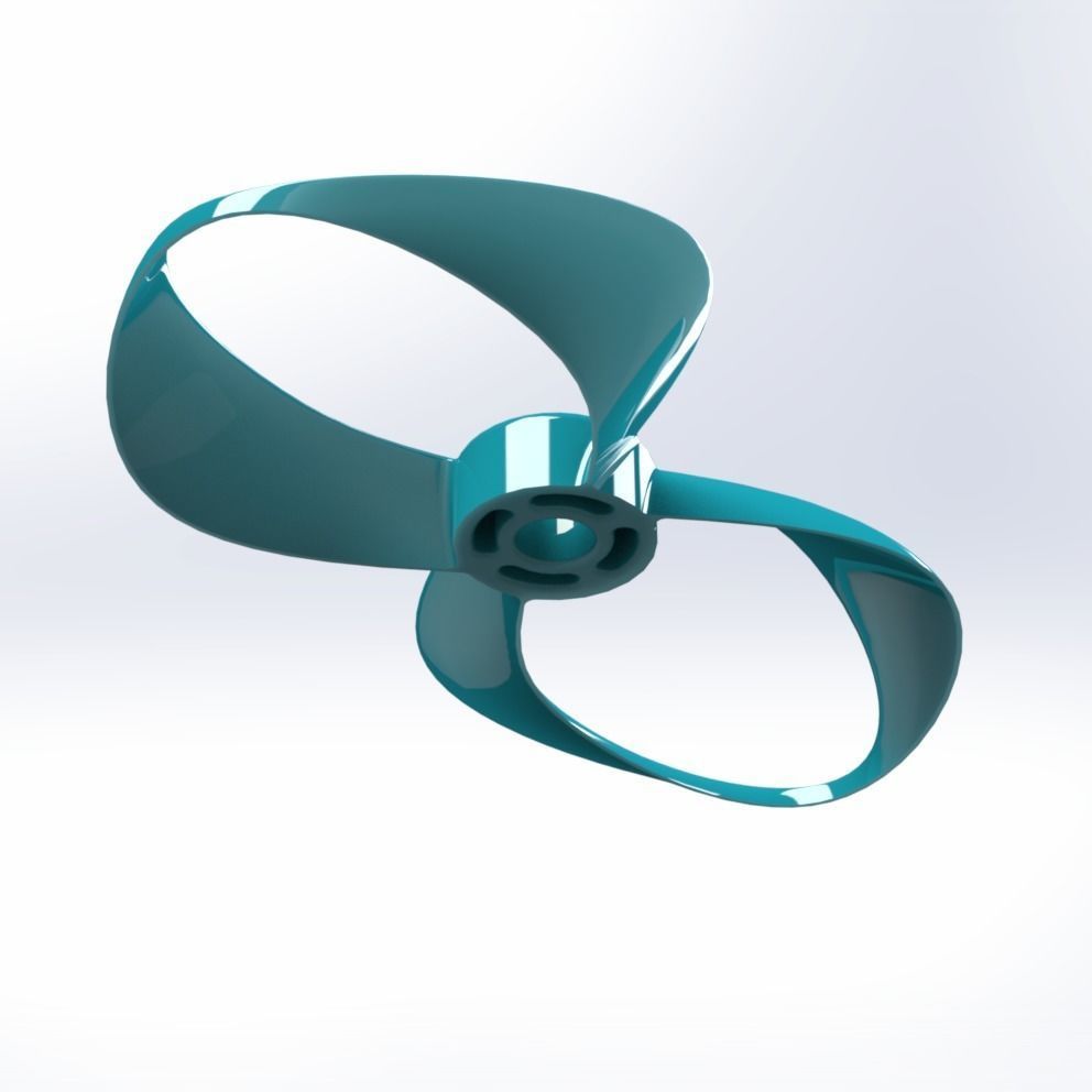Toroidal Propeller 3D model 3D printable | CGTrader