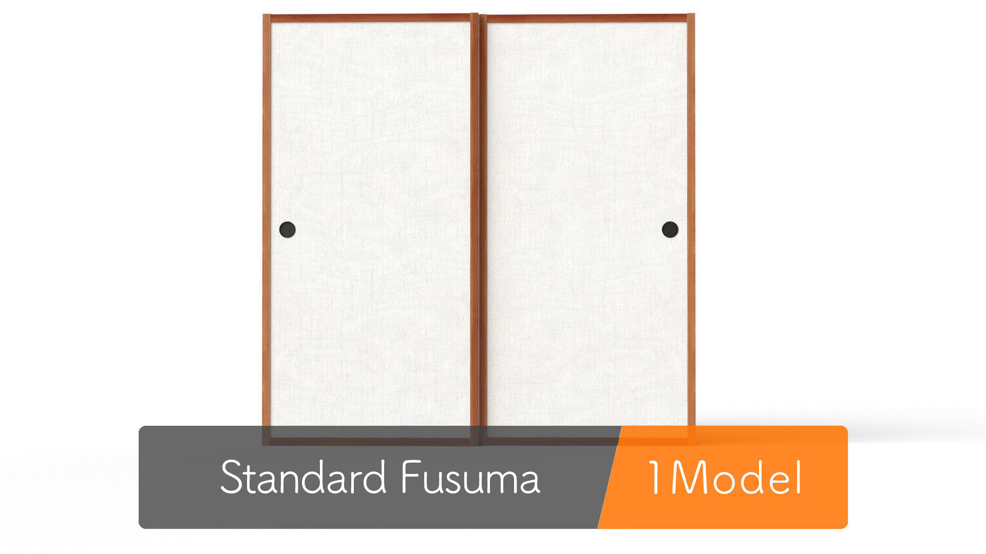 Standard Fusuma 3D model | CGTrader