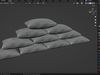 3D model Military Sandbags 3D Model VR / AR / low-poly | CGTrader