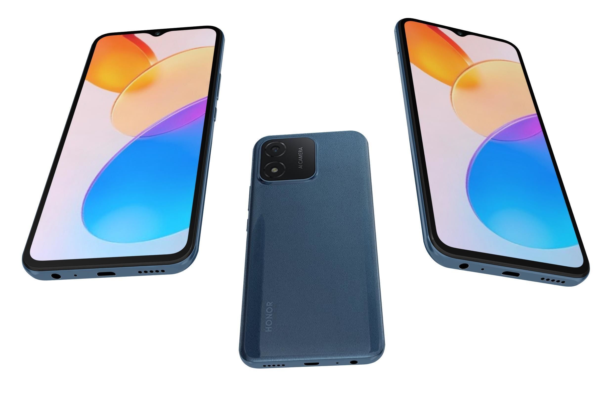 Honor X5 All Colors 3D model | CGTrader