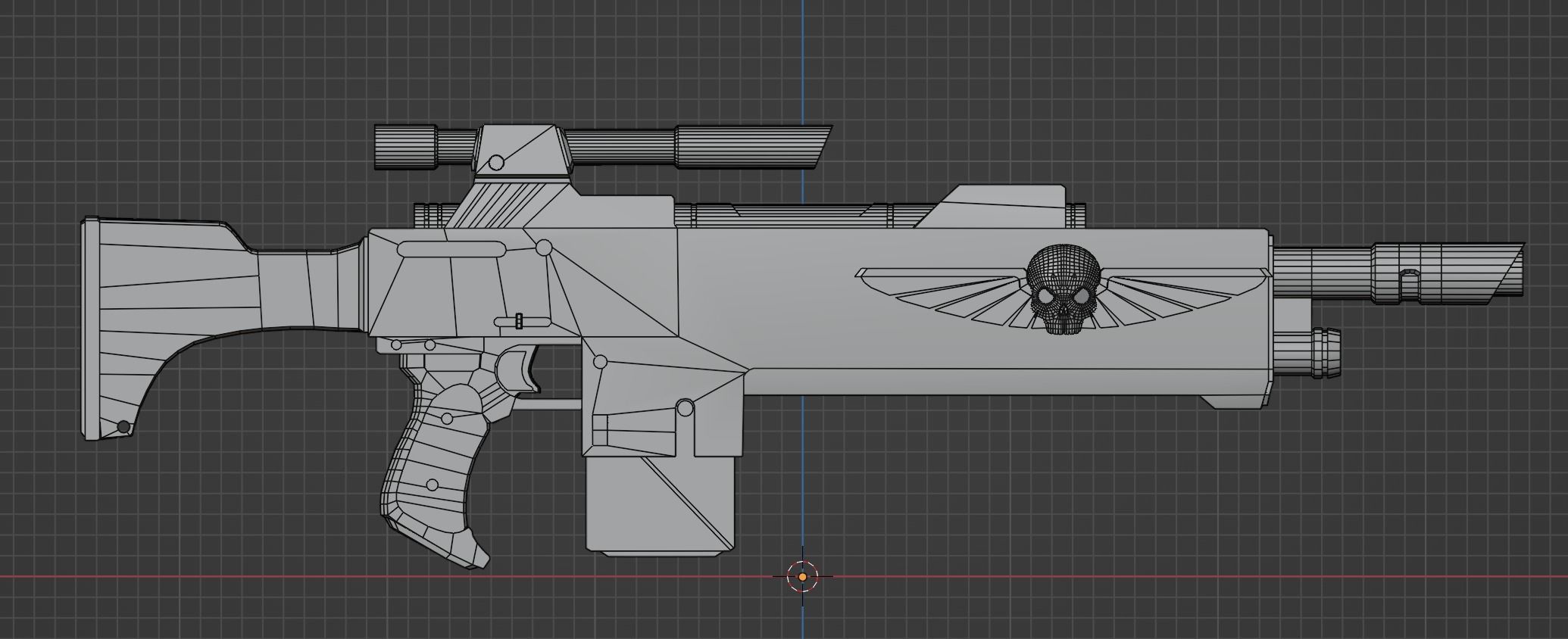 3D model m35 galaxy Lasgun 3D model VR / AR / low-poly | CGTrader