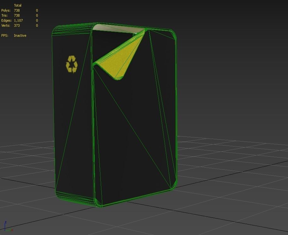 3D model Bin M01 VR / AR / low-poly | CGTrader
