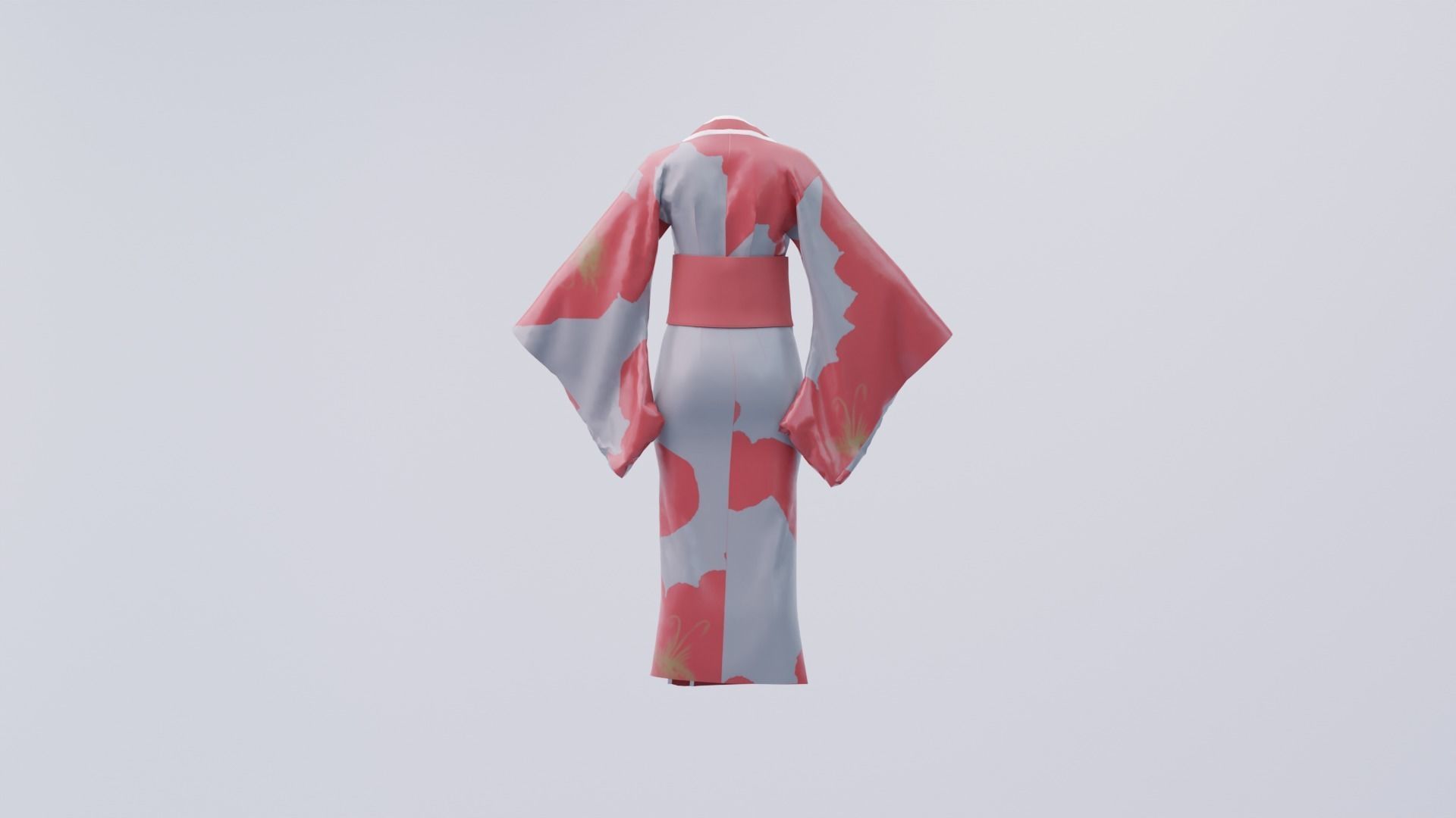 Kimono 3d model japanese 3D model | CGTrader