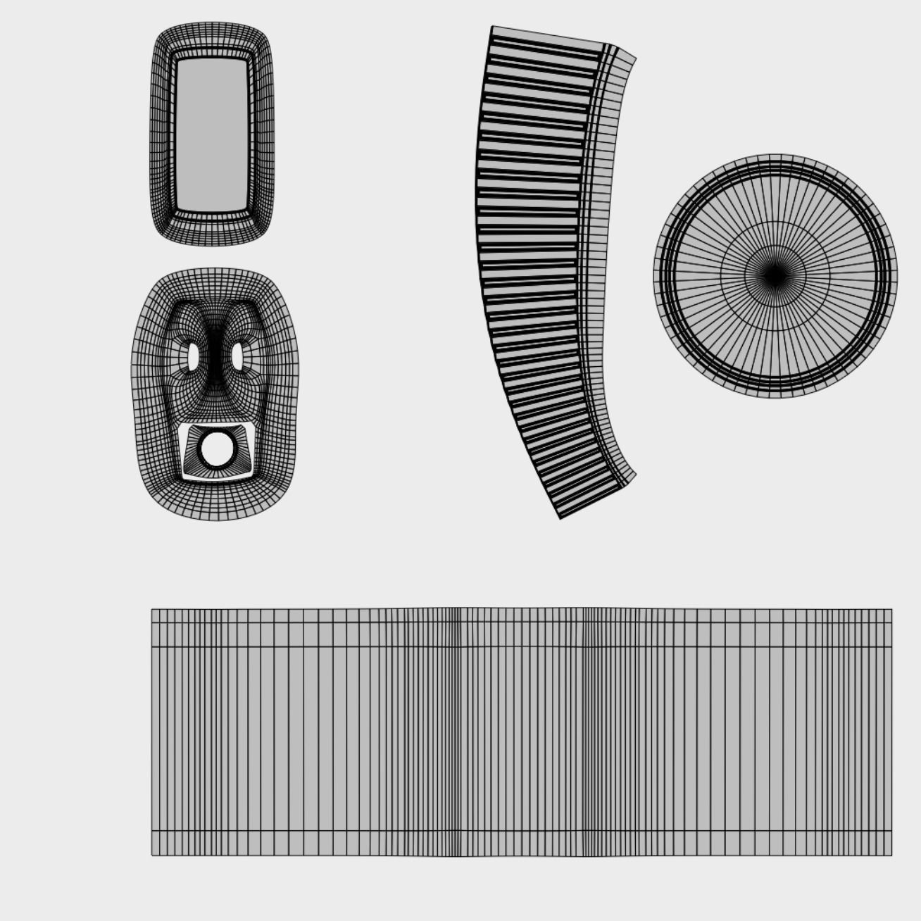 Industrial laboratory fluid chemical containers and blank labels 3D ...