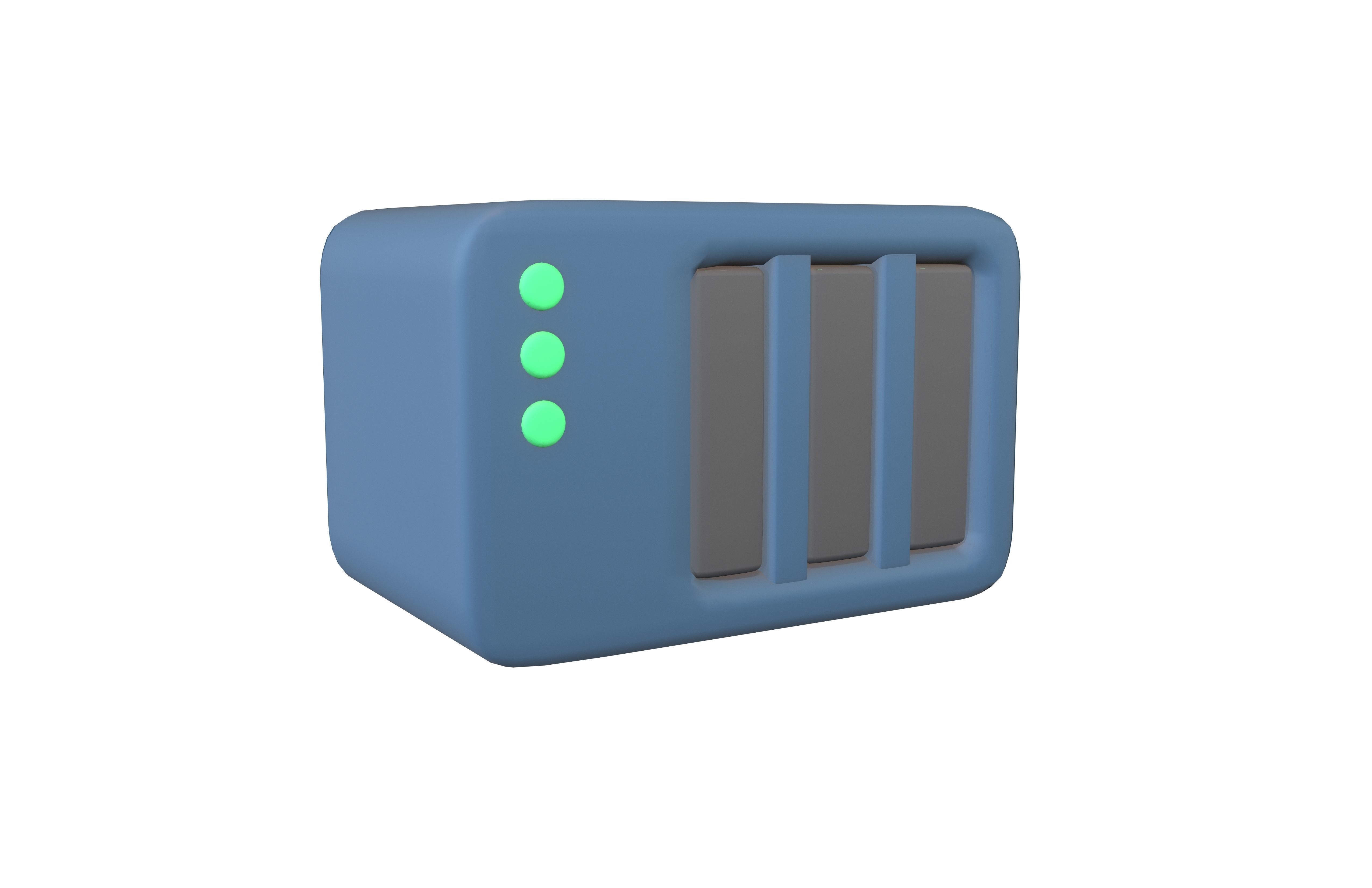 3D model Nas Icon v1 001 VR / AR / low-poly | CGTrader