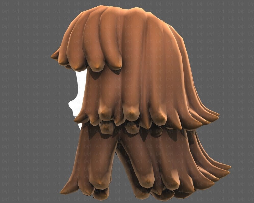 3D model Base Hair for girl V51 VR / AR / low-poly | CGTrader