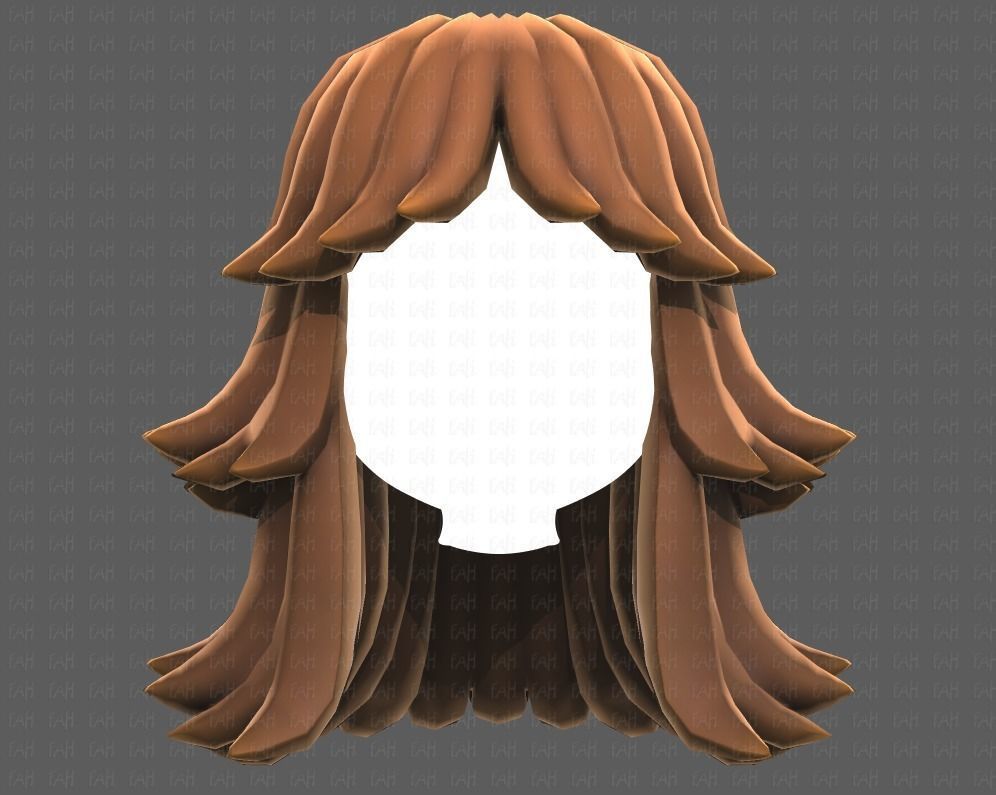 3D model Base Hair for girl V51 VR / AR / low-poly | CGTrader