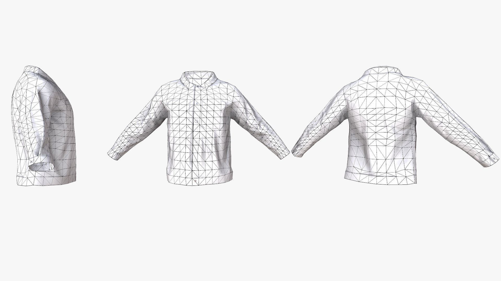 3D model Jacket beige VR / AR / low-poly | CGTrader
