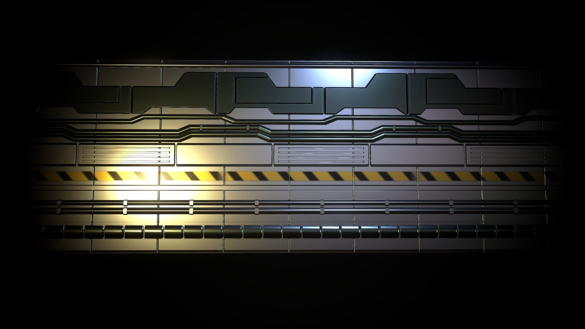 SciFi Wall Tile Texture Texture | CGTrader