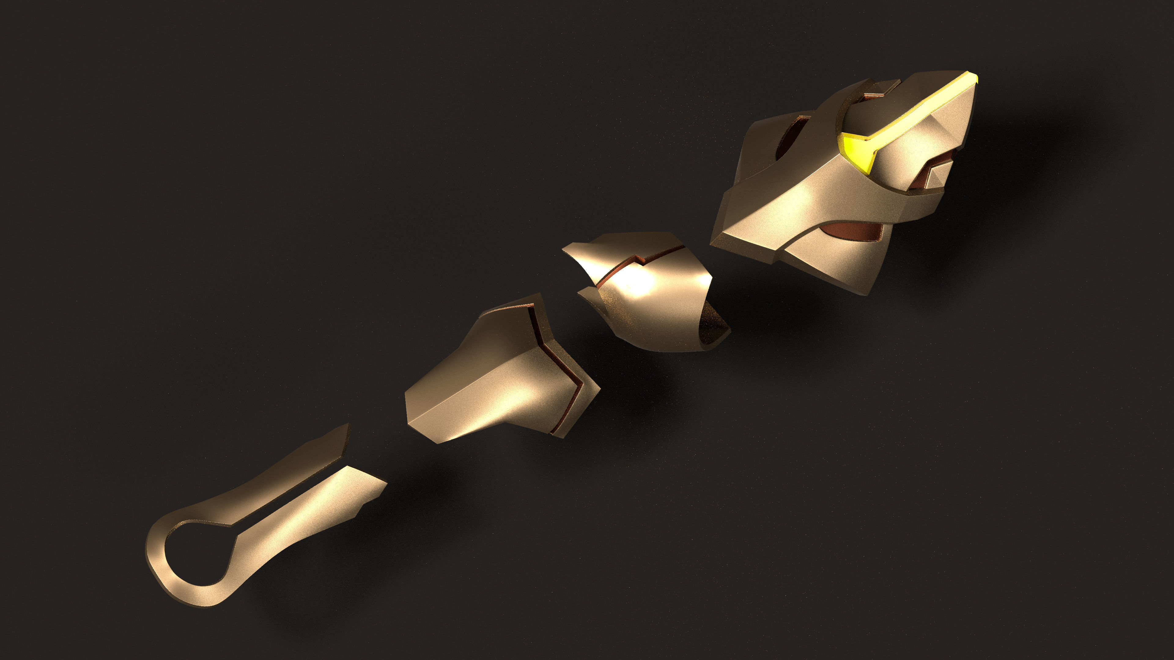 Genshin Impact - Dehya Pack - 3d file stl 3D model 3D printable | CGTrader