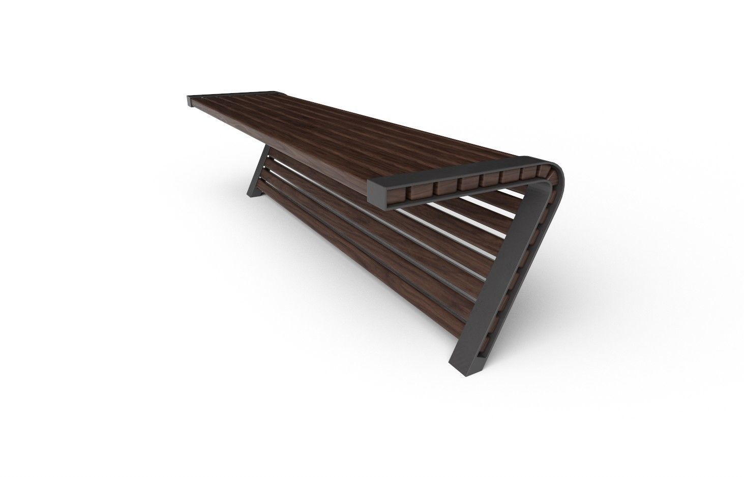 3D model Bench M16 VR / AR / low-poly | CGTrader