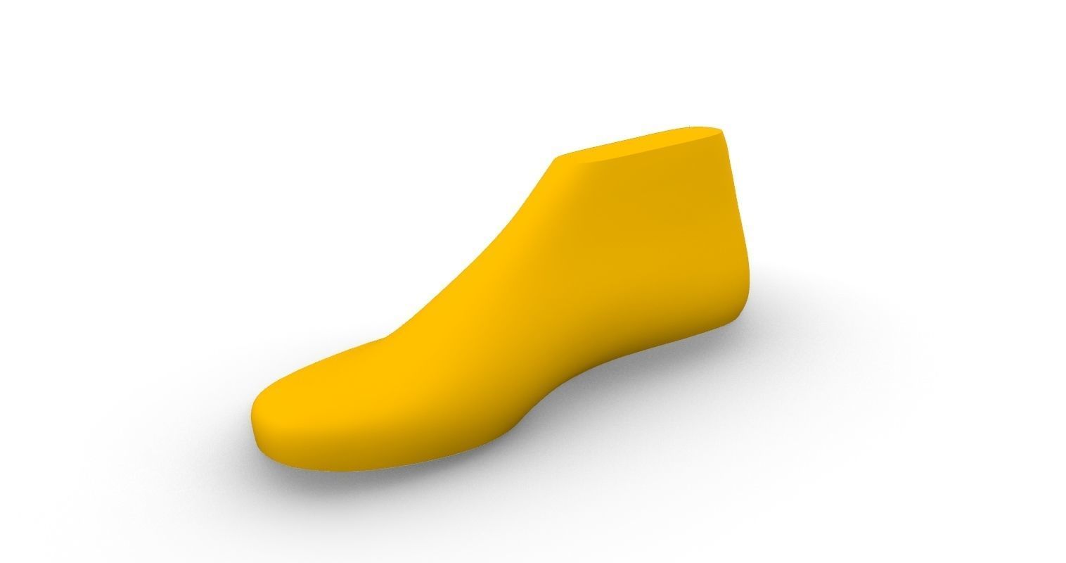 Man Shoe Last 3D model 3D printable | CGTrader