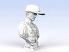Julius Caesar in Baseball Cap 3D model 3D printable | CGTrader