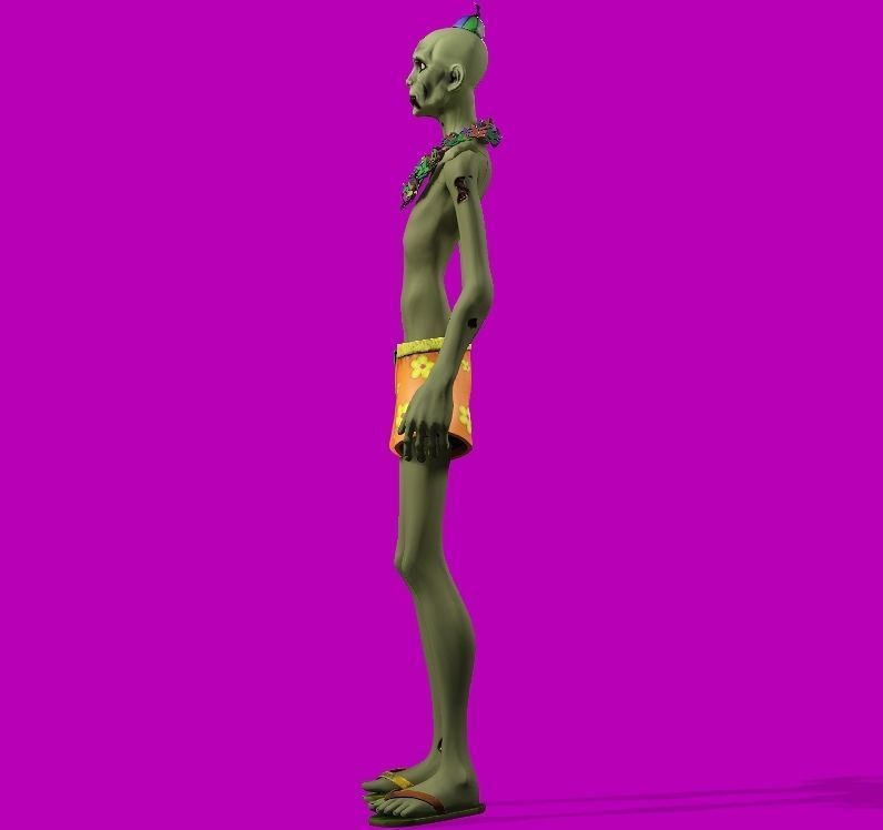 3D model stylized zombie michael V2 VR / AR / low-poly | CGTrader