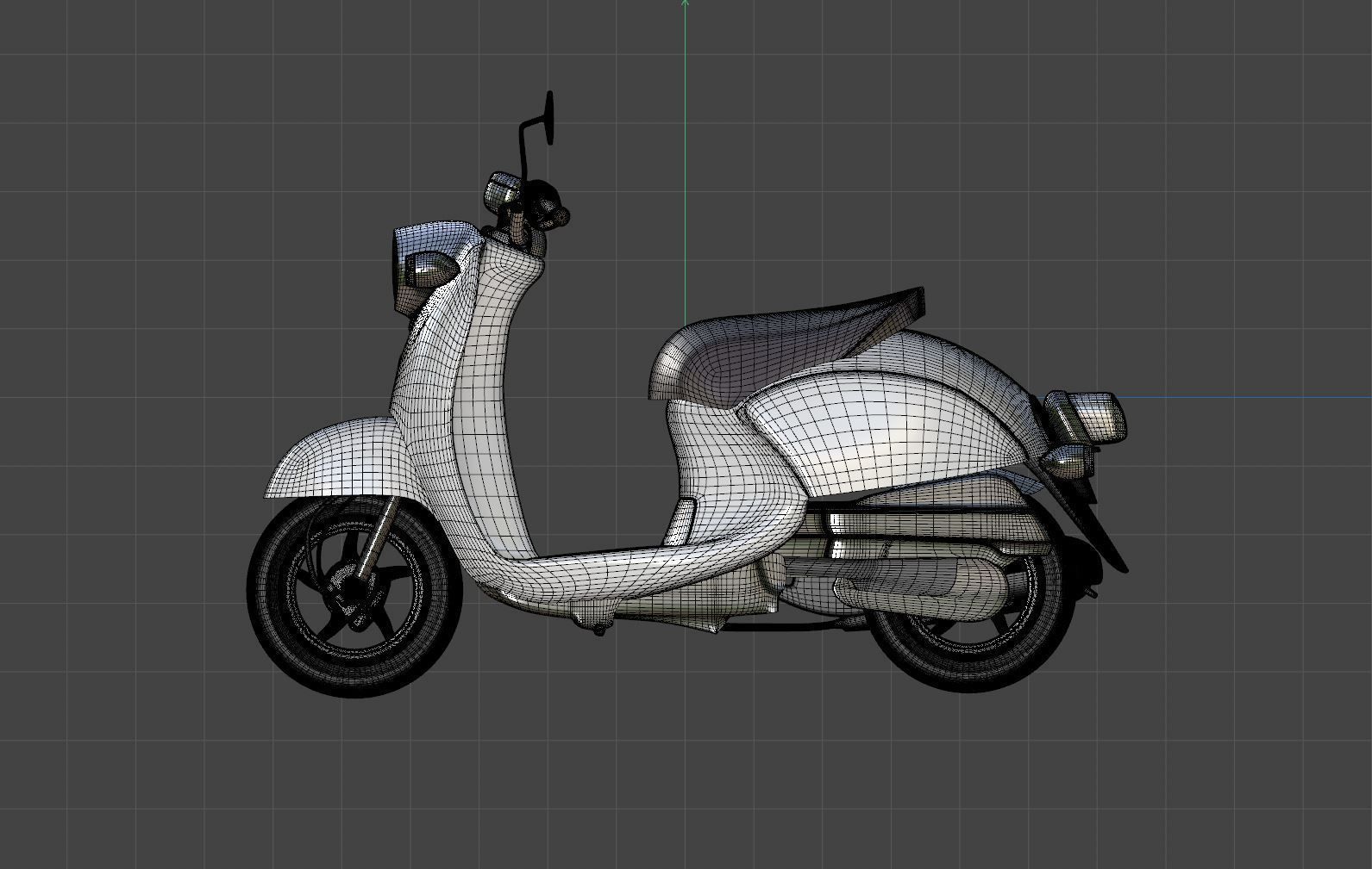 Scooter Modeling 3D model | CGTrader