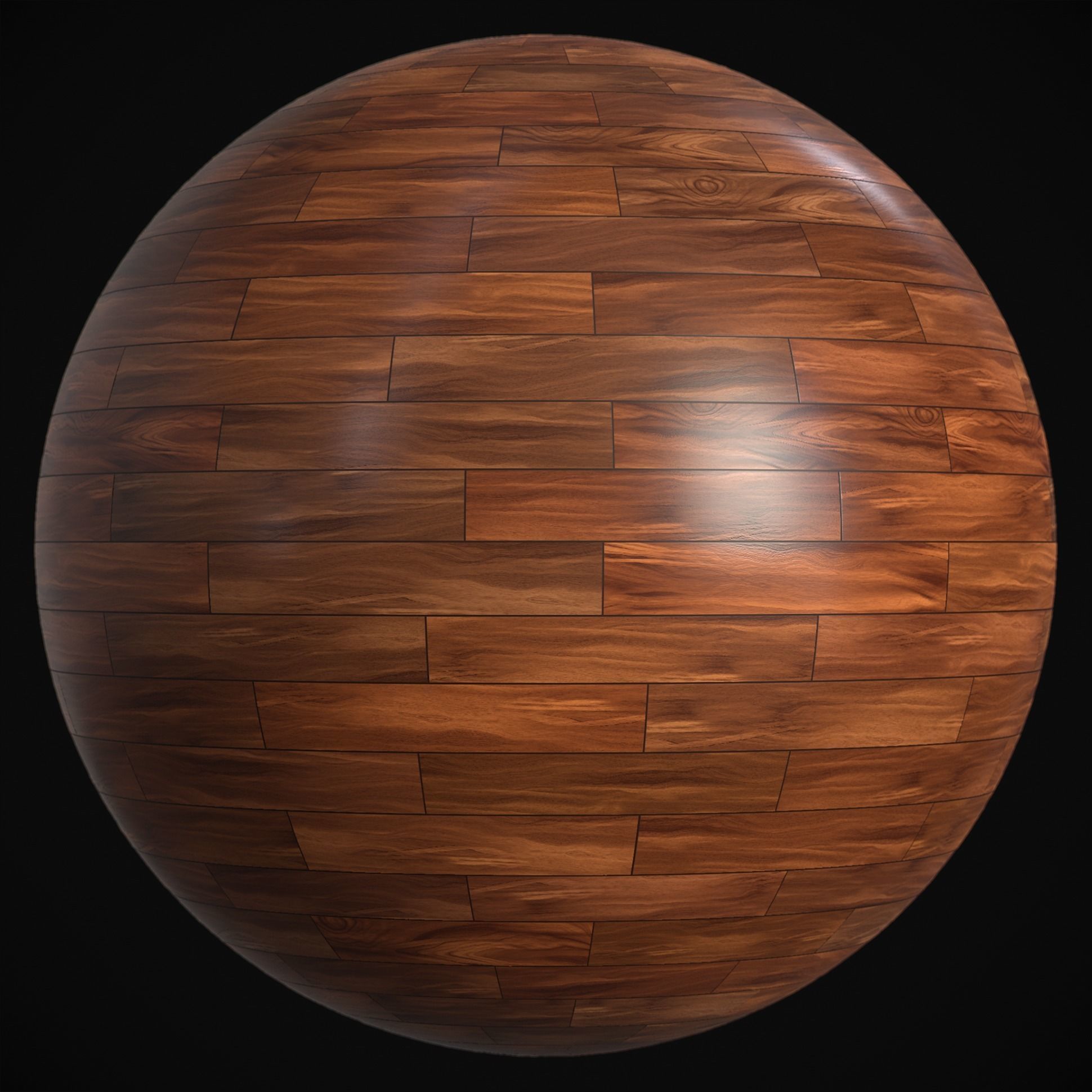 Walnut Wood PBR Material Texture | CGTrader