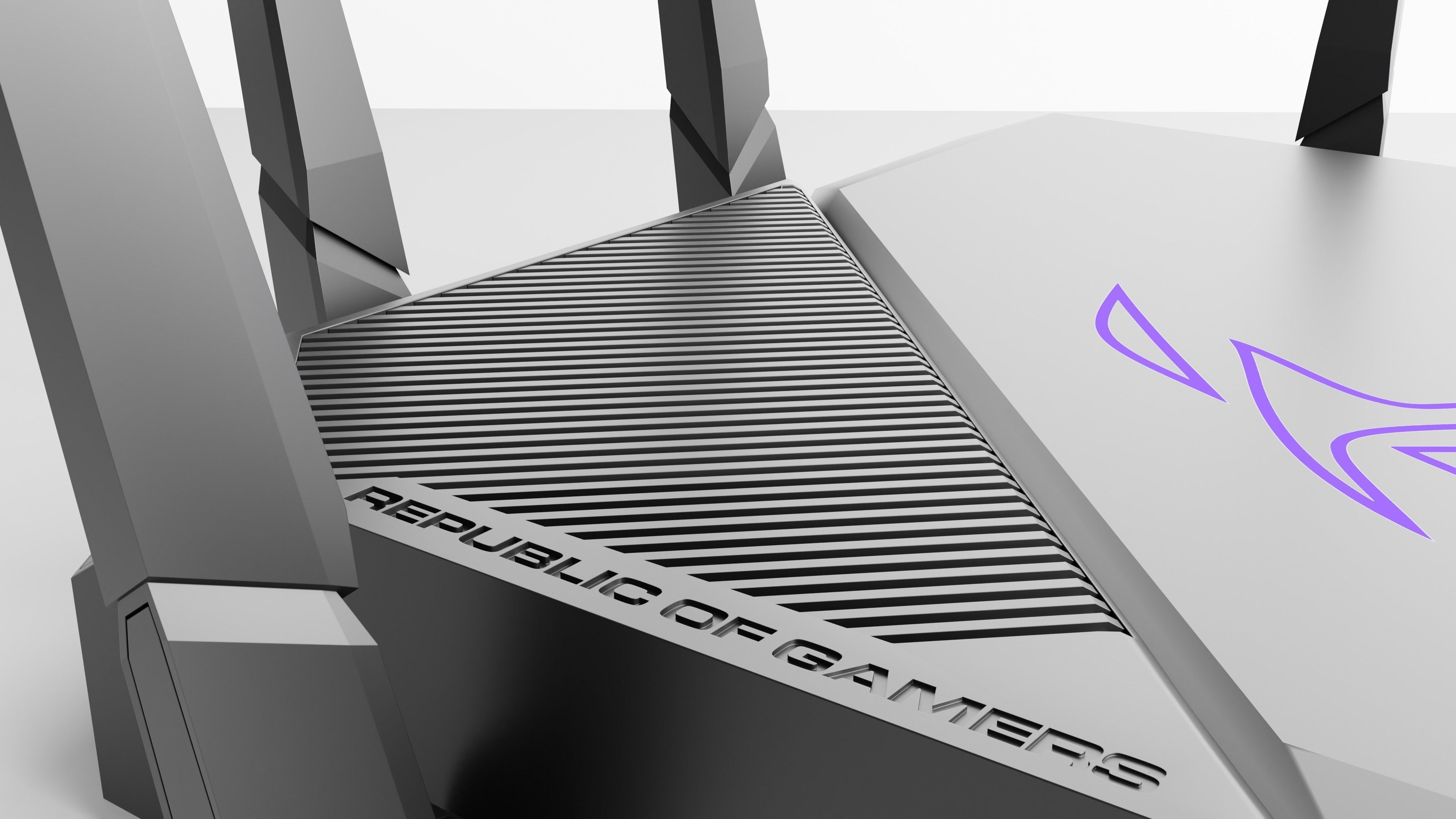 Asus ROG Rapture Gaming Router 3D model | CGTrader