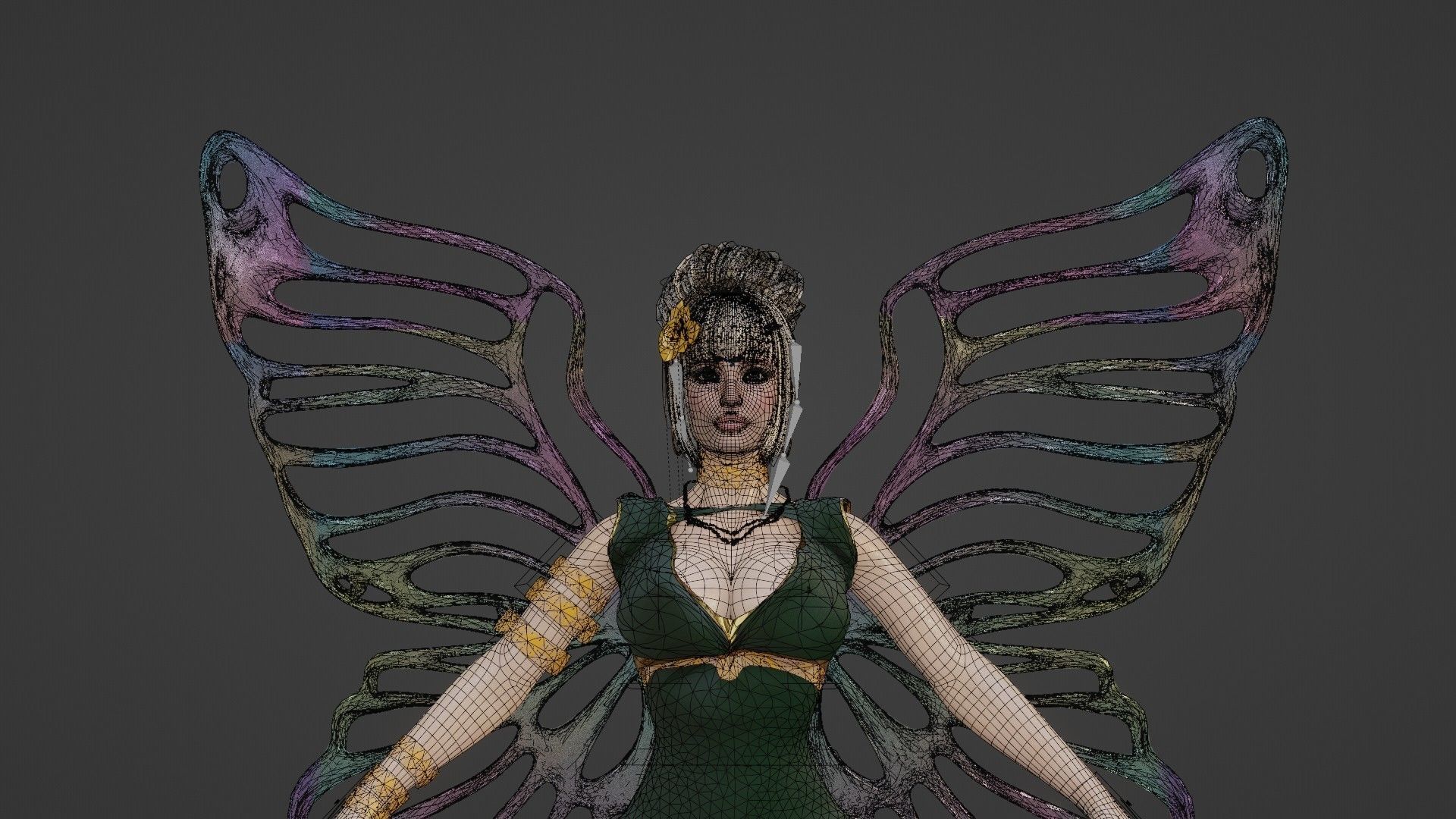 3D model The Fairy Character Pack-Low Poly I UE 4 and 5 Game Ready VR ...