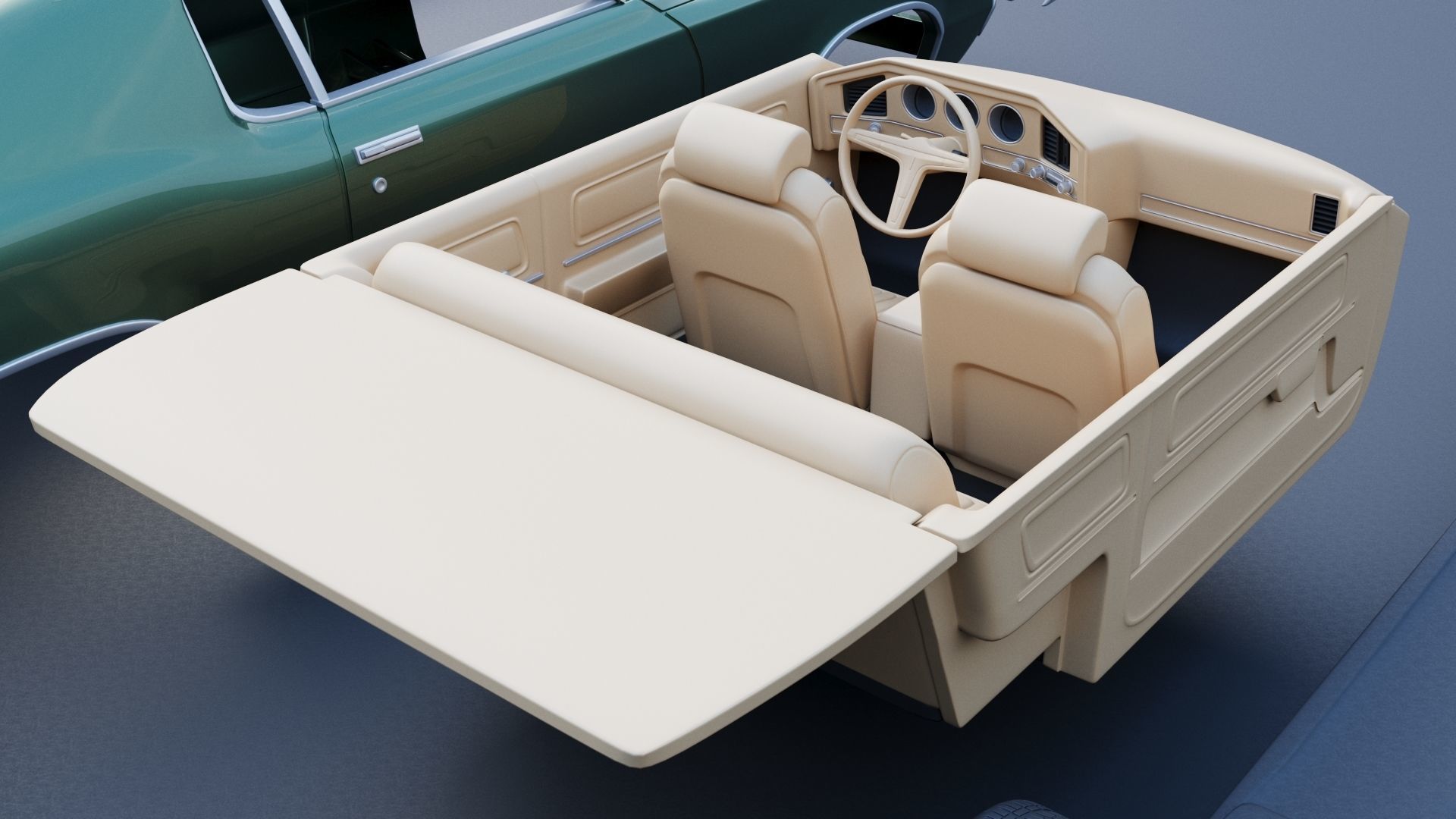 Pontiac Grand Prix 1969 3D model 3D printable | CGTrader