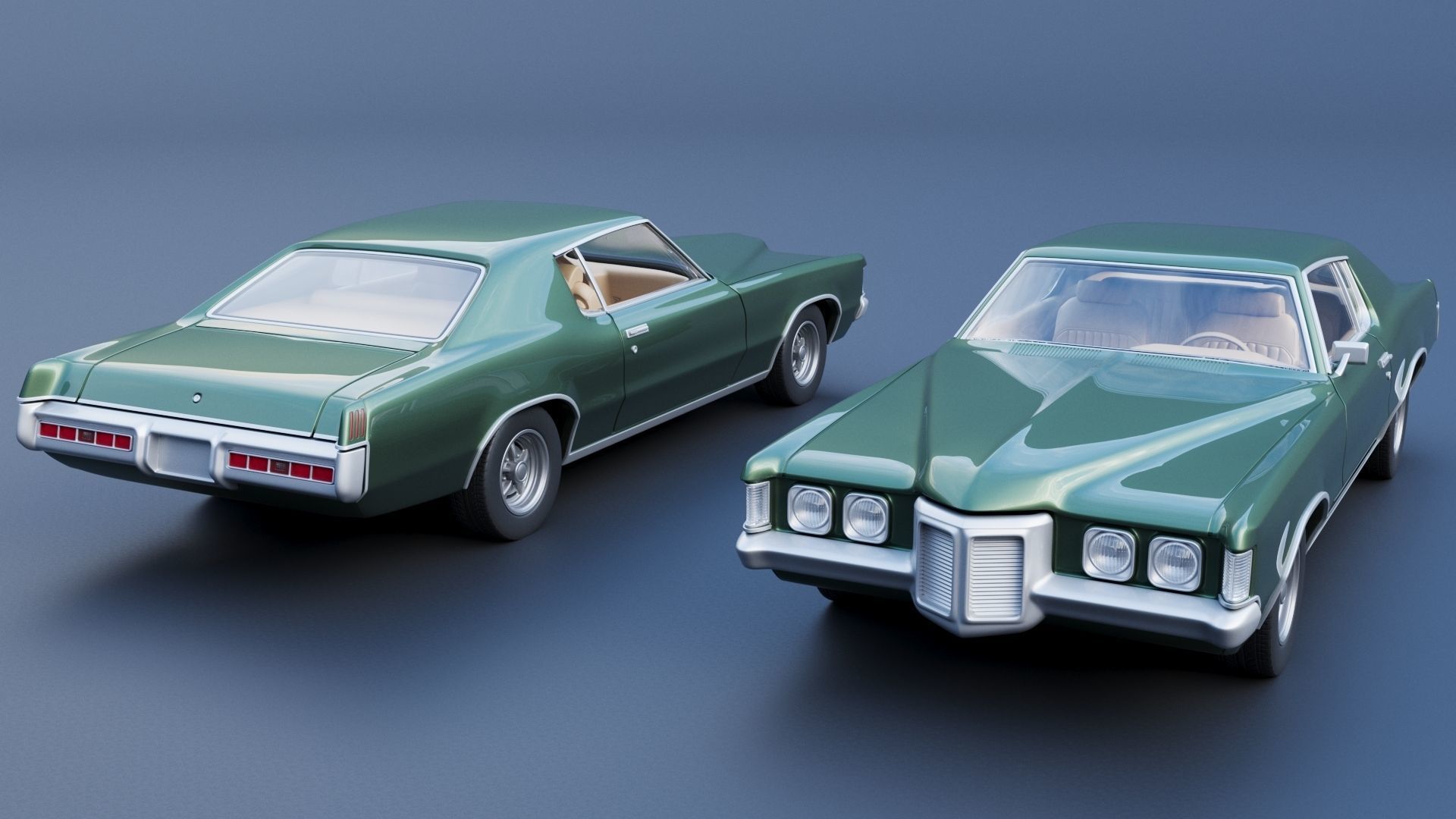 Pontiac Grand Prix 1969 3D model 3D printable | CGTrader