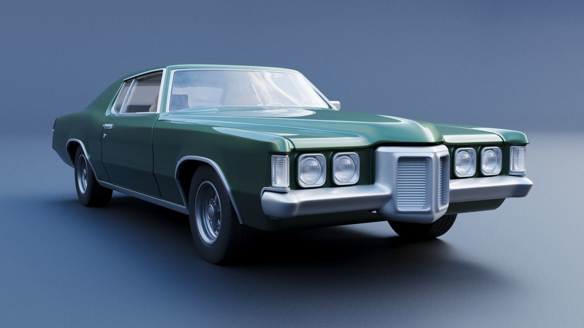 Pontiac Grand Prix 1969 3D model 3D printable | CGTrader