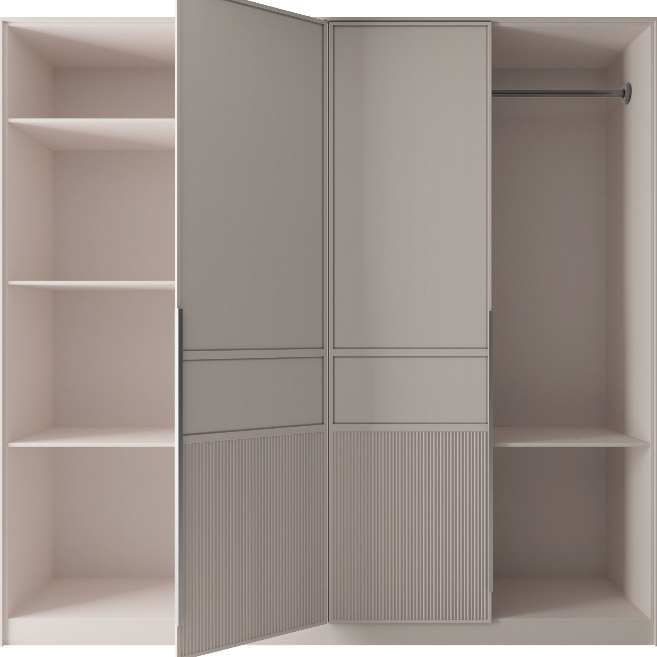 3D model wardrobe 003-3color VR / AR / low-poly | CGTrader