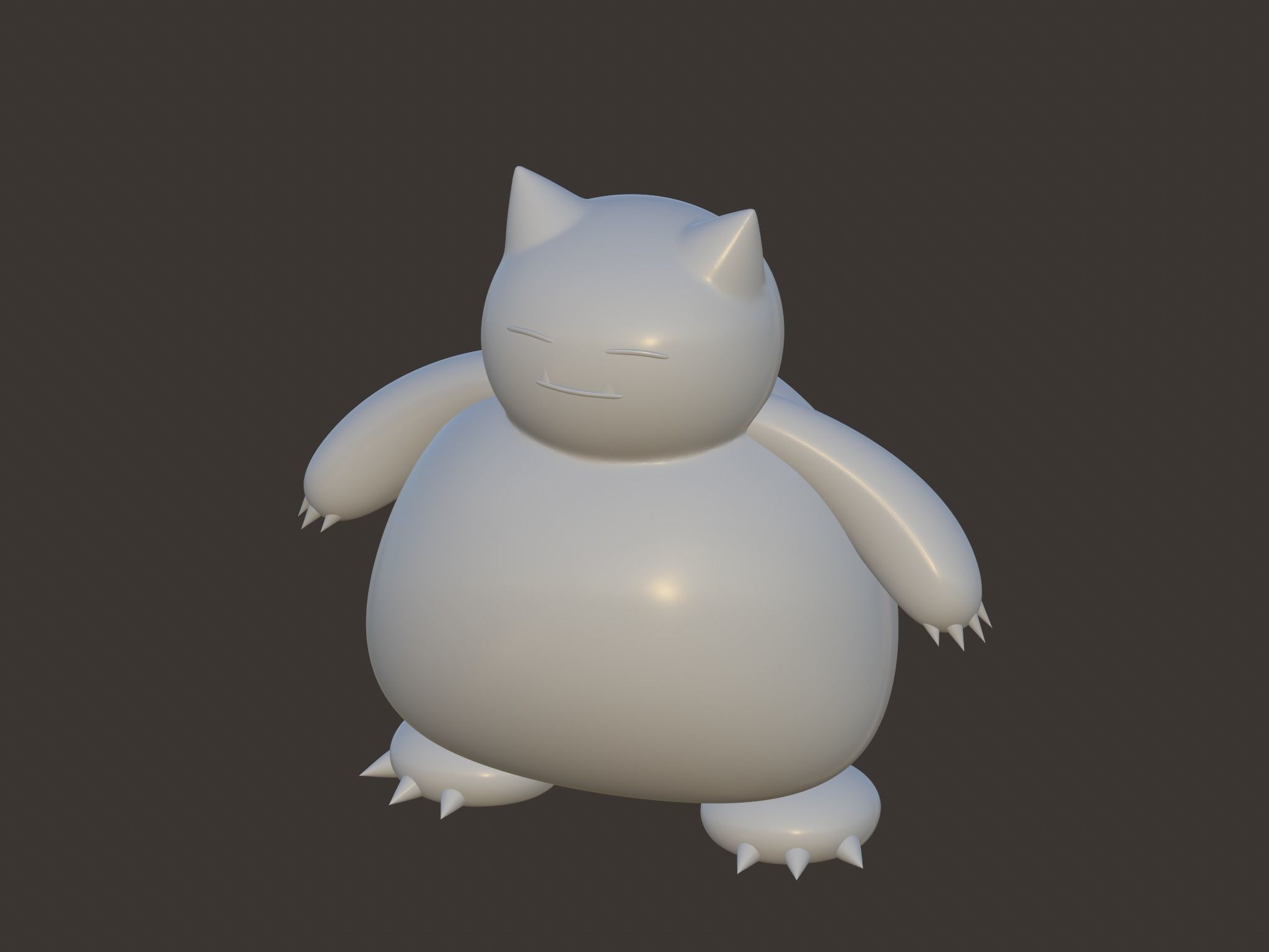 Pokemon - Snorlax 3D model | CGTrader