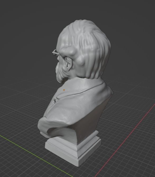 Bernhard Riemann 3D model 3D printable | CGTrader