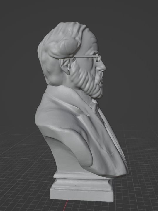 Bernhard Riemann 3D model 3D printable | CGTrader