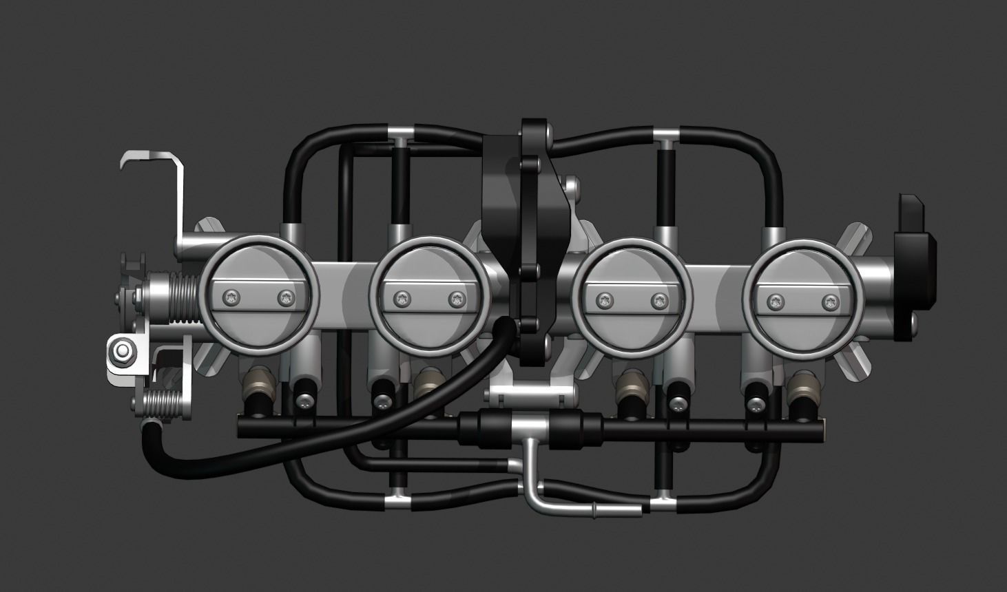 3D model Throttle Engine Z900 VR / AR / low-poly | CGTrader