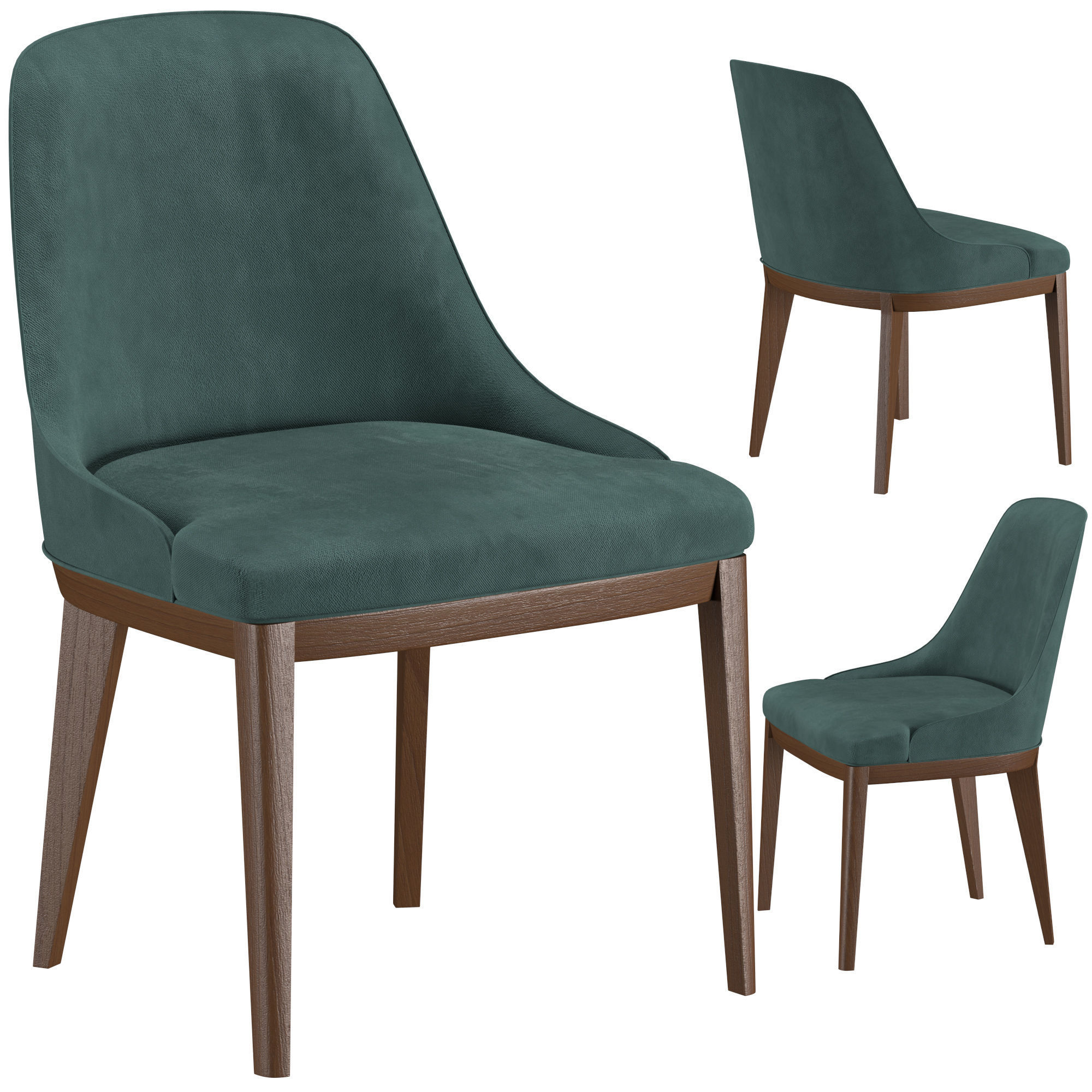 Chair ANNA 2 3D model | CGTrader