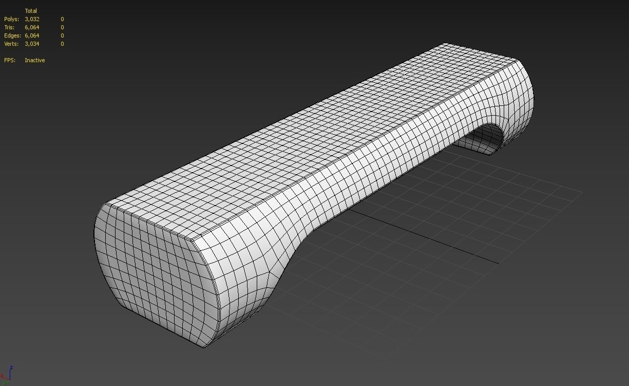 3D model Bench M15 VR / AR / low-poly | CGTrader