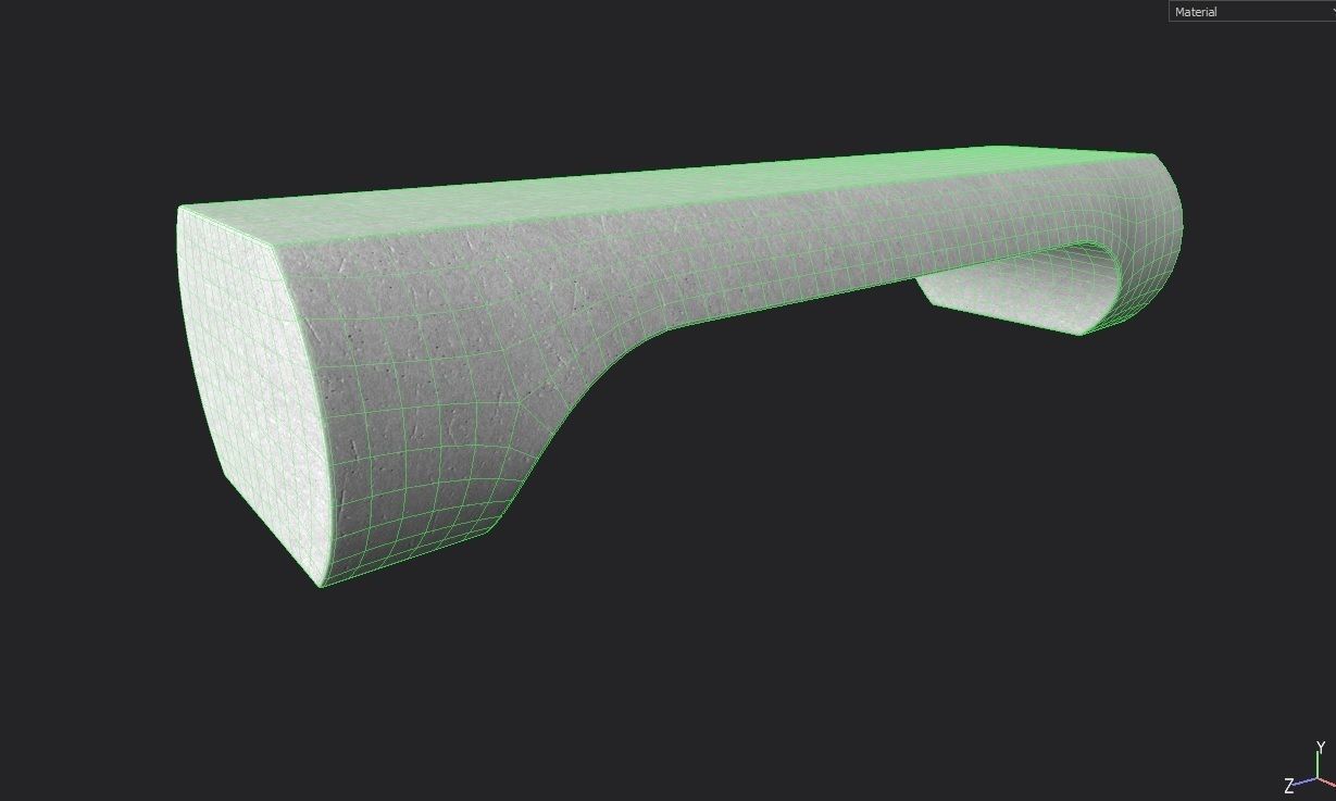 3D model Bench M15 VR / AR / low-poly | CGTrader