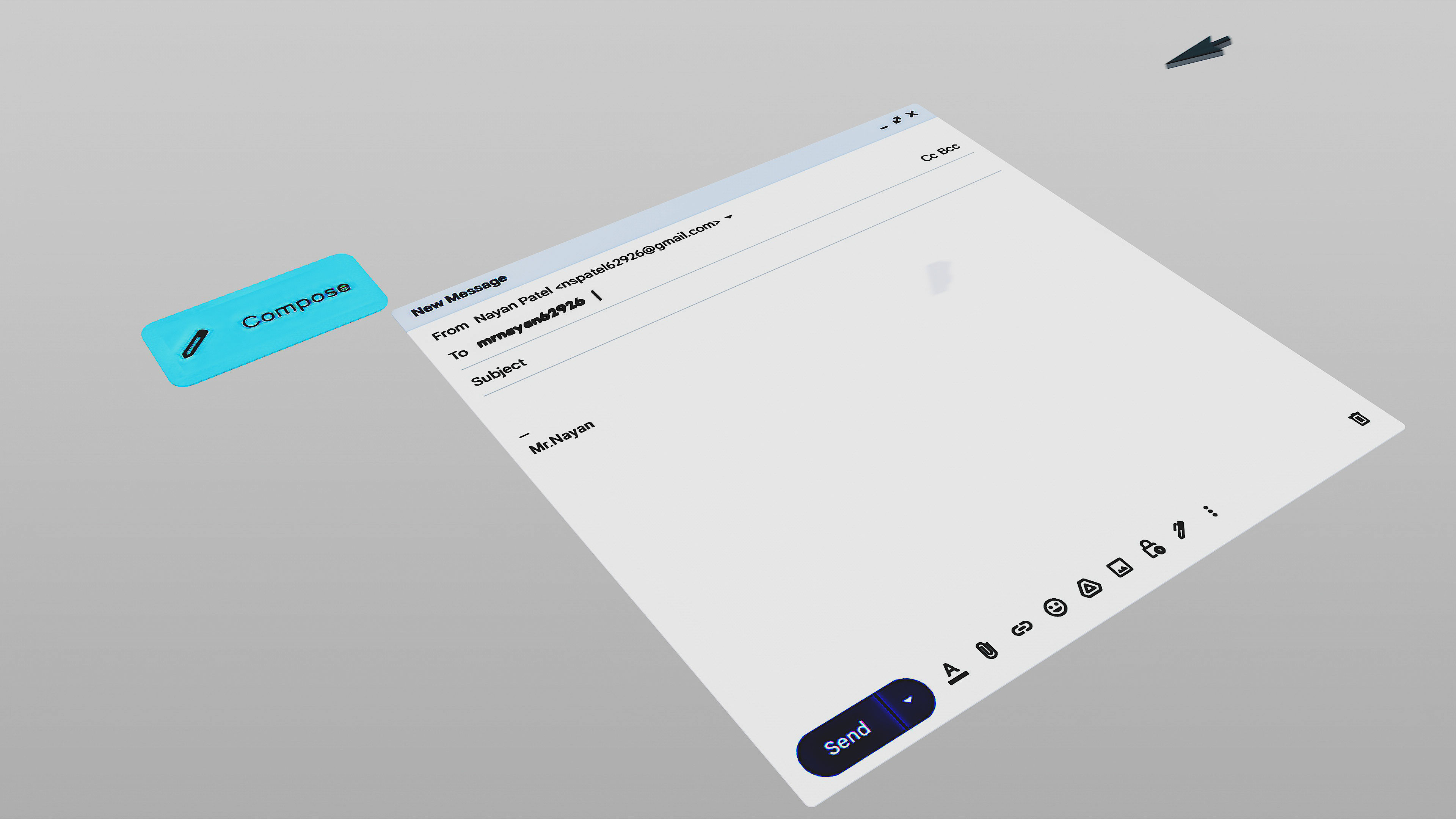 Mail Sending 3D Animation 3D model animated | CGTrader