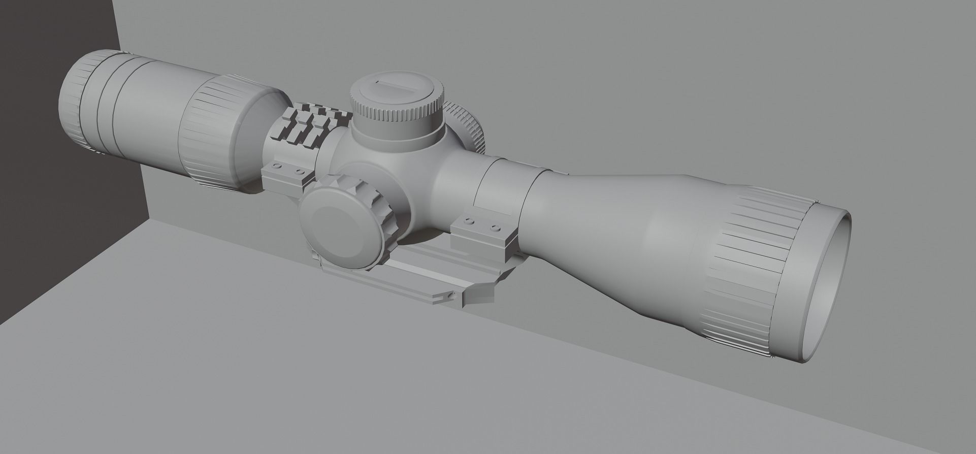 Gun Scope 3D free VR / AR / low-poly 3D model | CGTrader