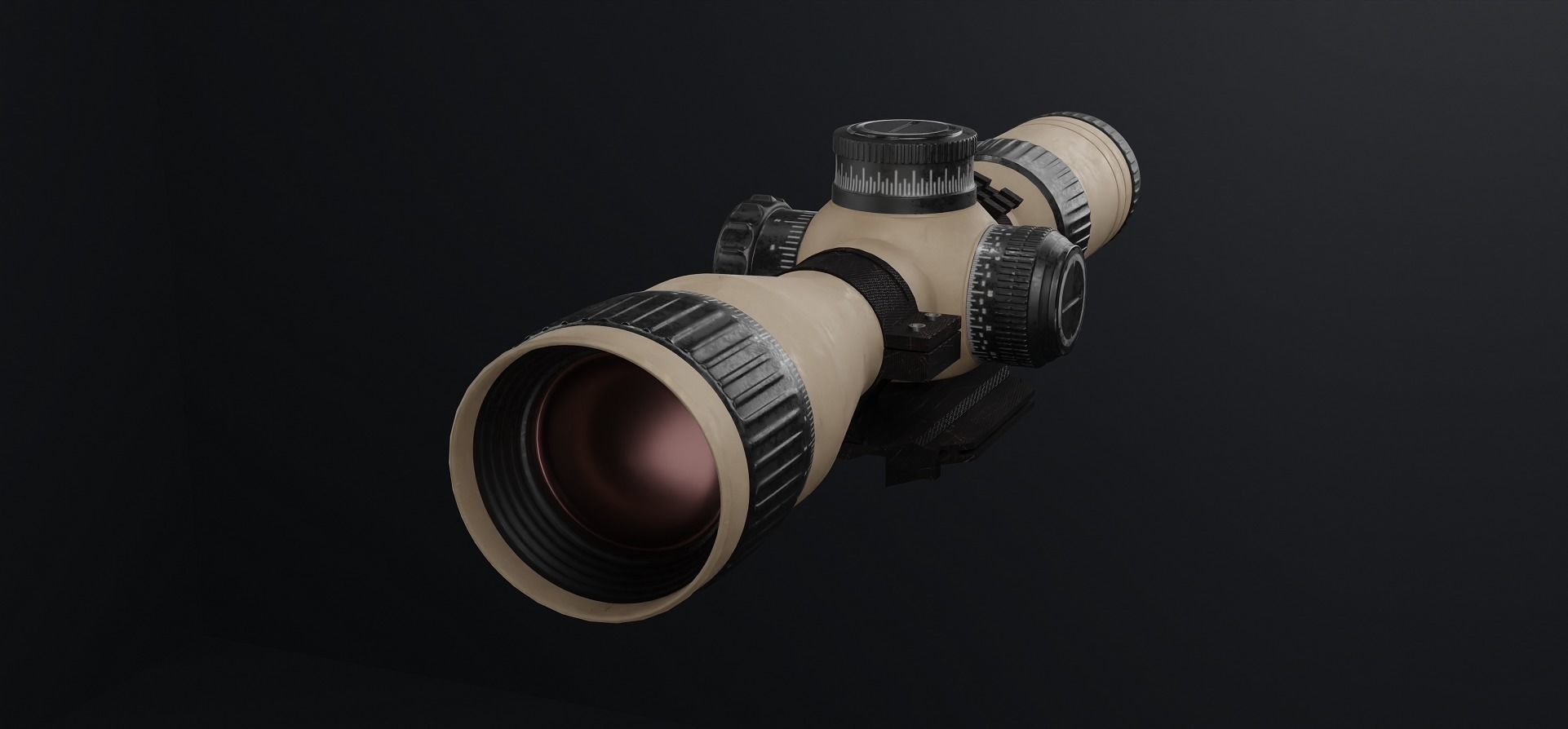 Gun Scope 3D free VR / AR / low-poly 3D model | CGTrader