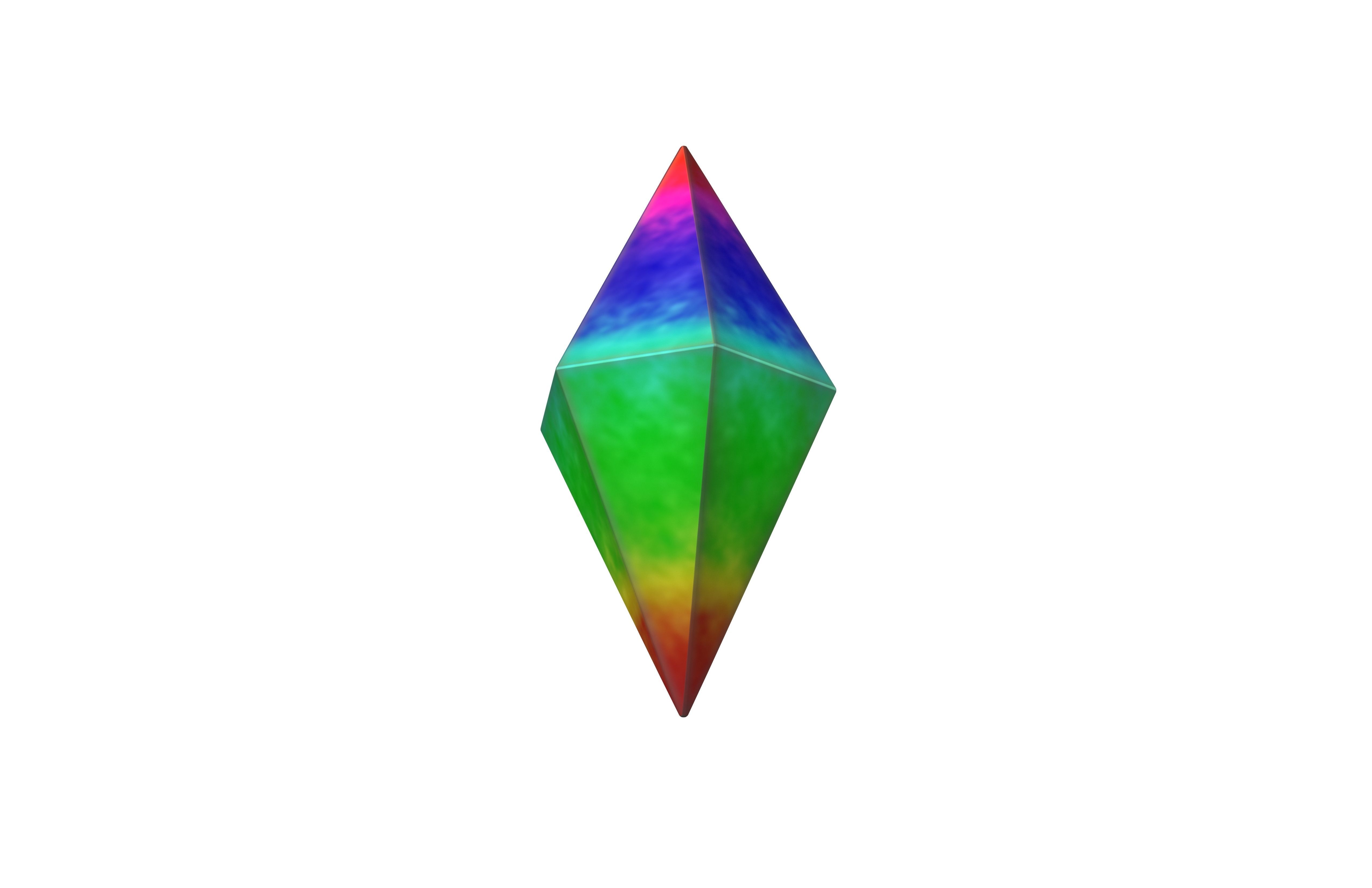 3D model Crystal v1 012 VR / AR / low-poly | CGTrader