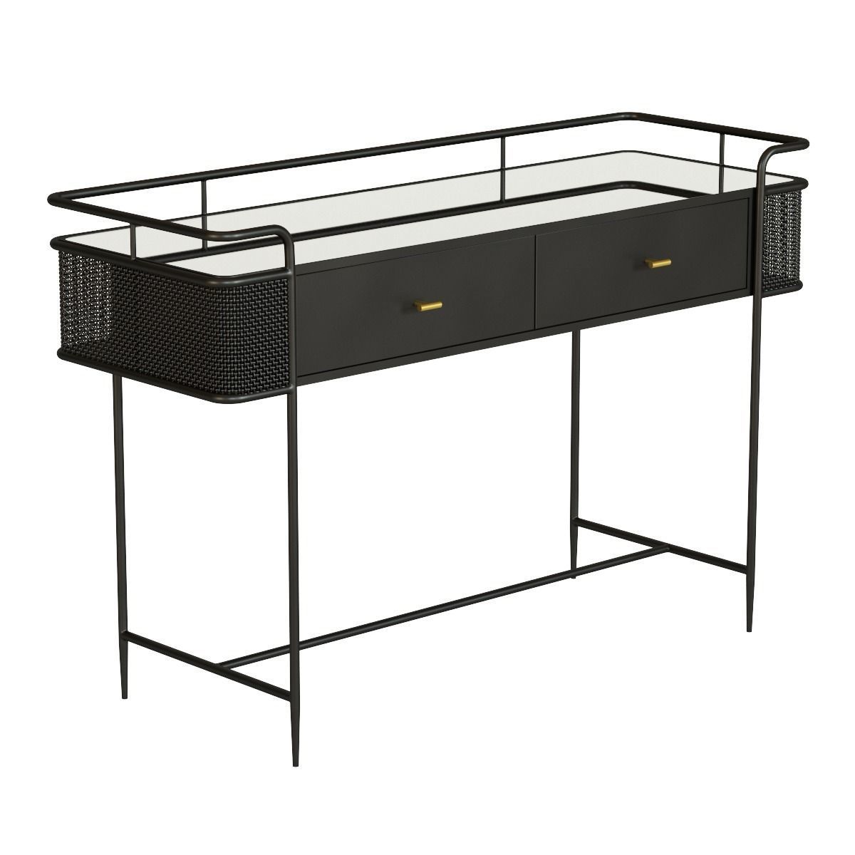 Kare Design Console Fence 3D model | CGTrader