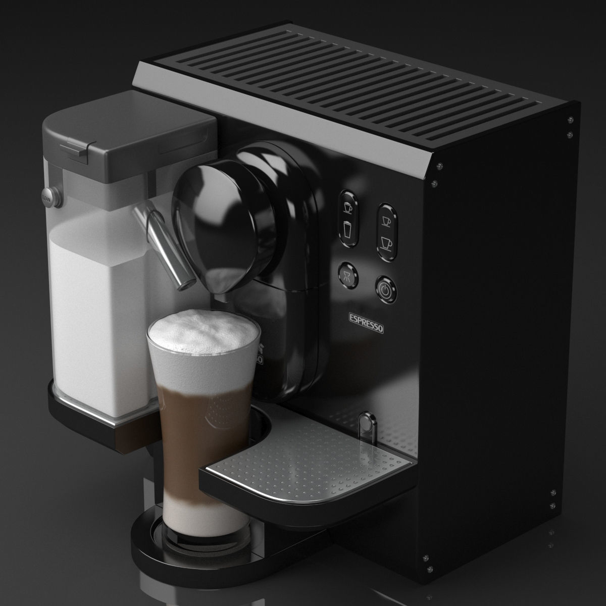 Coffee machine 3D model | CGTrader