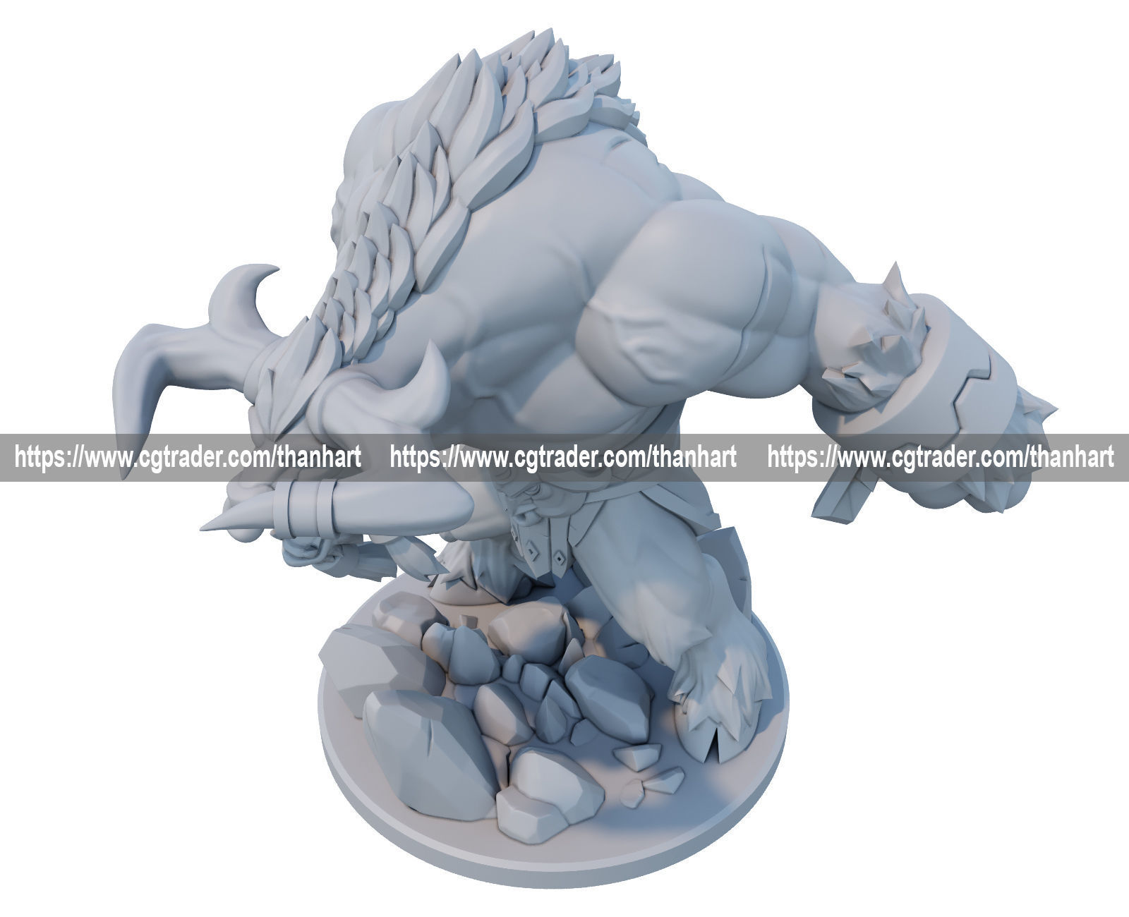 alistar 3D print model League of Legends 3D model 3D printable | CGTrader