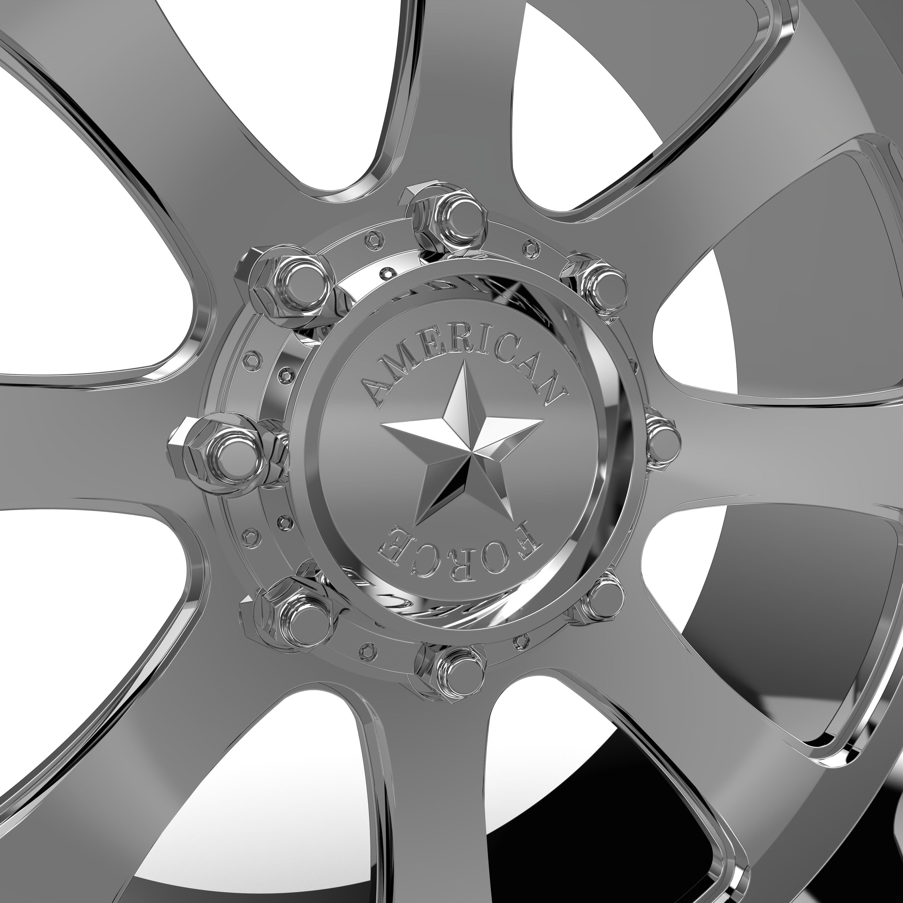AMERICAN FORCE CKH34 CERBERUS CC WHEEL 3D model 3D printable | CGTrader