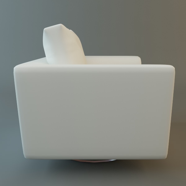 Low Poly Club Chair 3D model | CGTrader