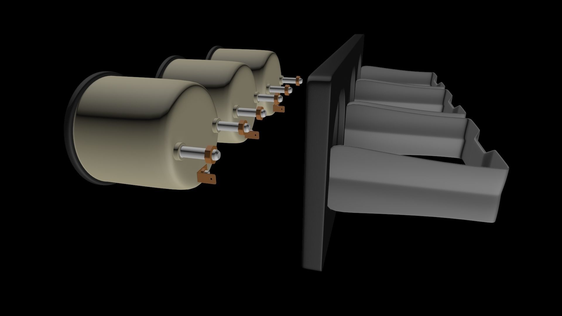 VDO Gauges 3D model | CGTrader