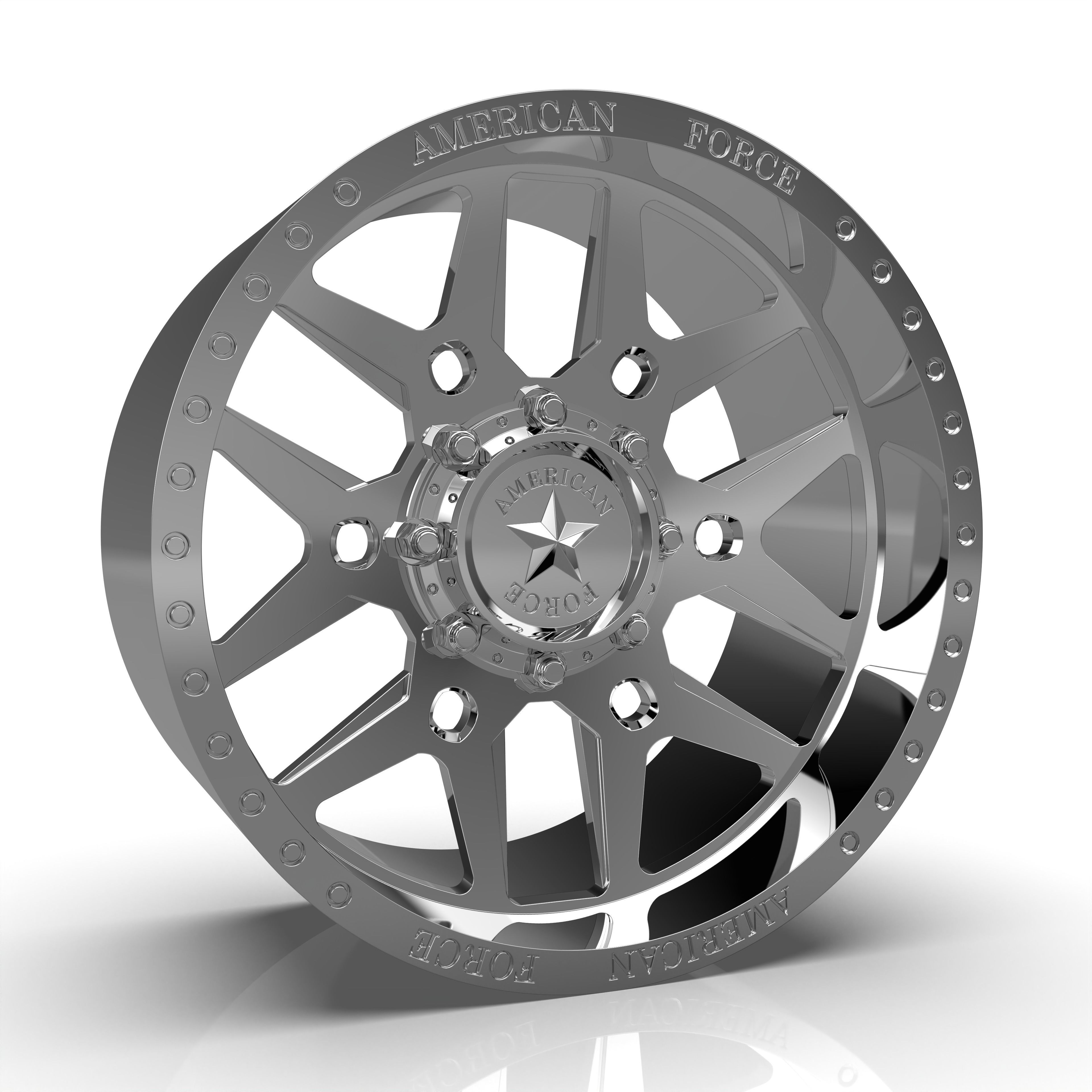 AMERICAN FORCE CKH38 BATTLE CC WHEEL 3D model 3D printable | CGTrader