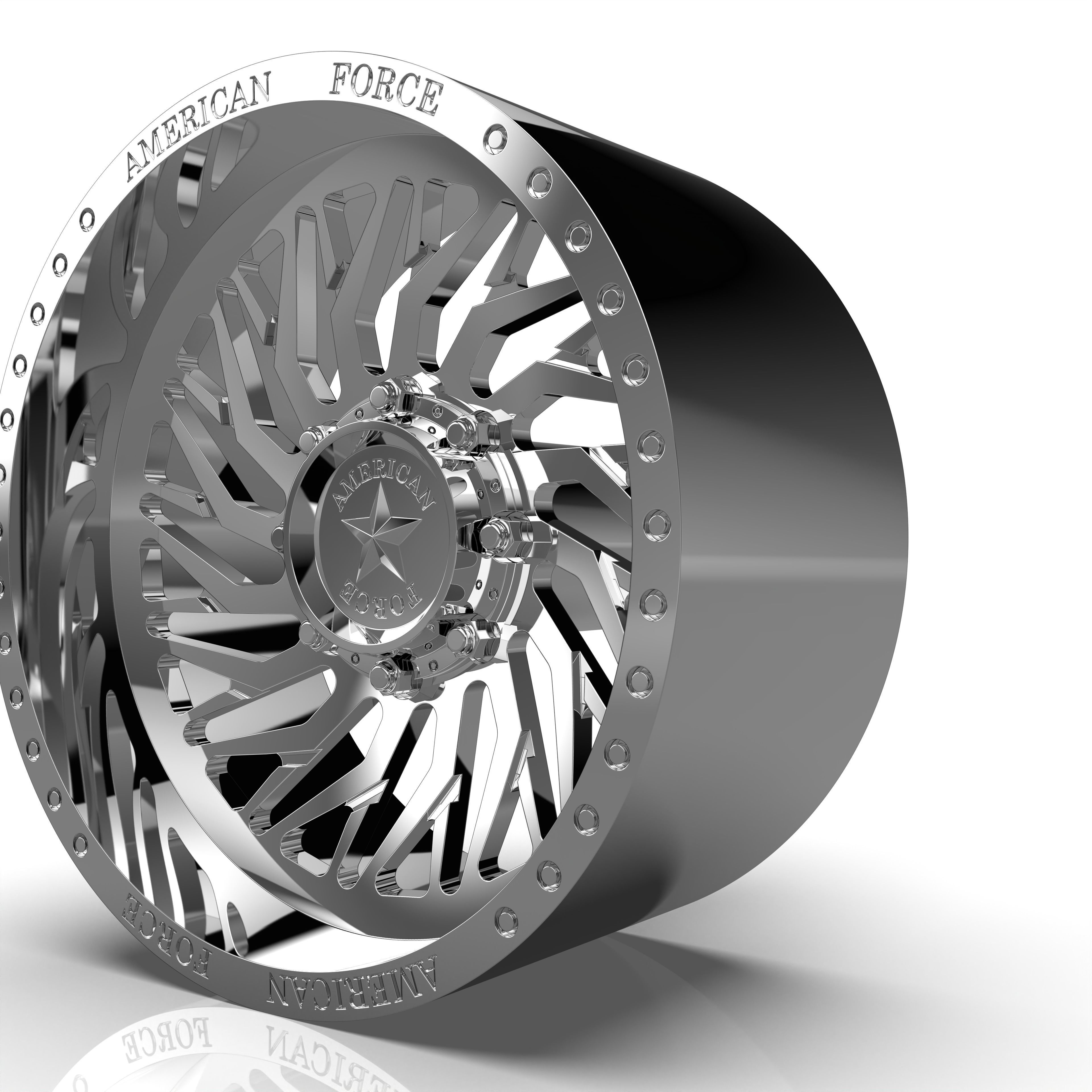 AMERICAN FORCE CKH40 SWANG CC WHEEL 3D model 3D printable | CGTrader
