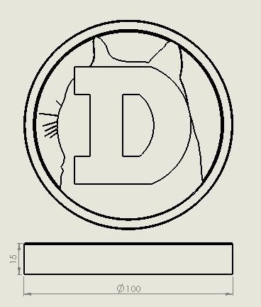 DOGE 3D Part STL and IGES 3D print model 3D model 3D printable | CGTrader