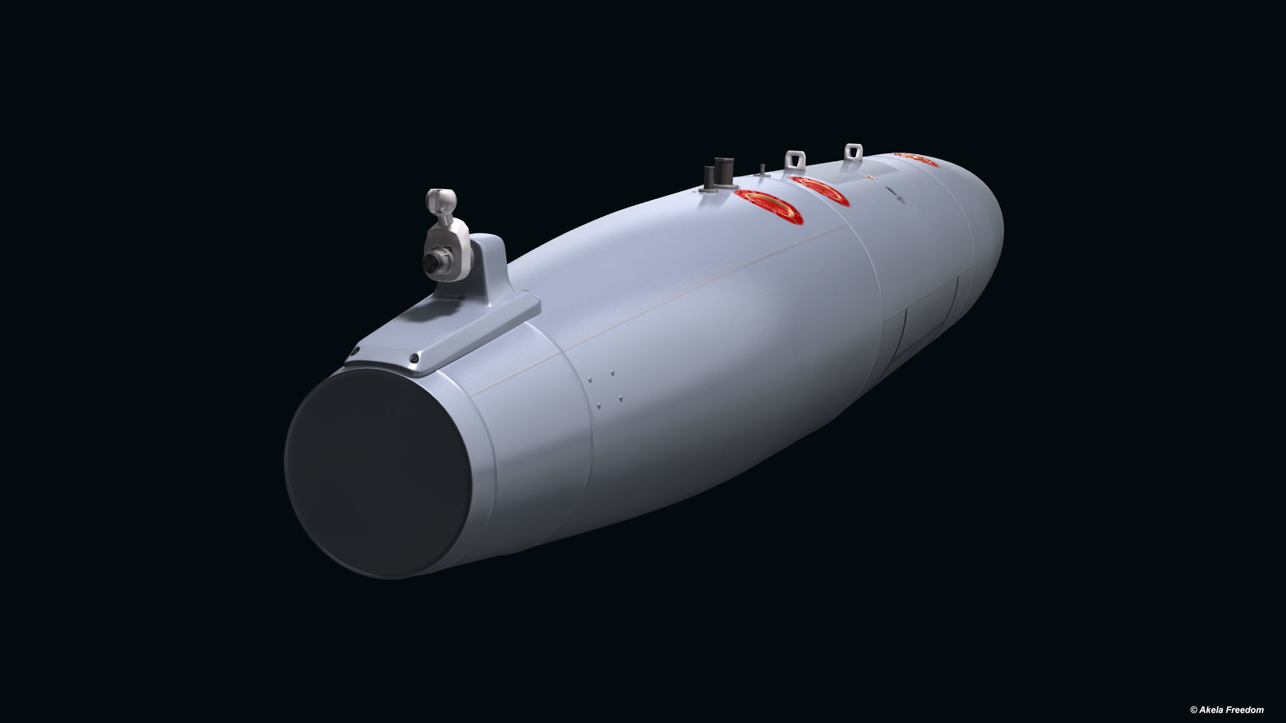 Fuel Tank for F-22 Raptor 3D model | CGTrader