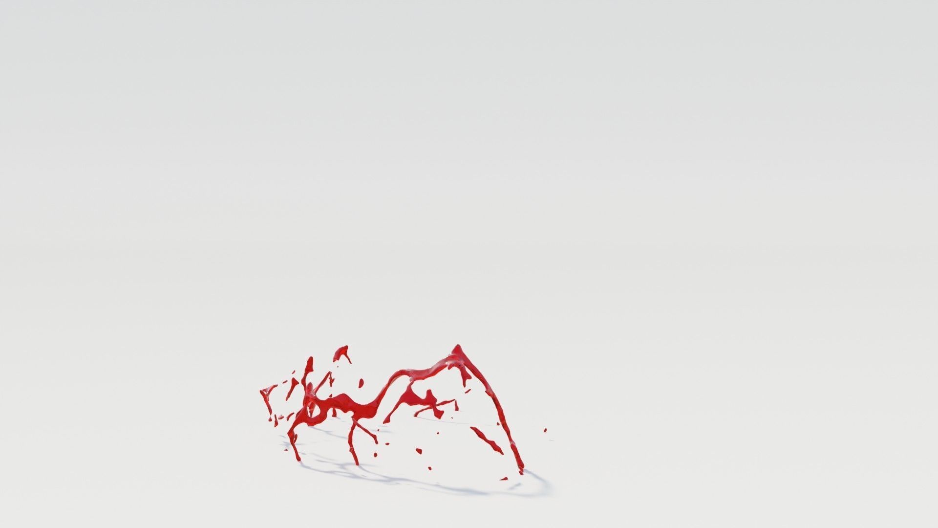 Free Animated Blood Fountain free 3D model animated | CGTrader