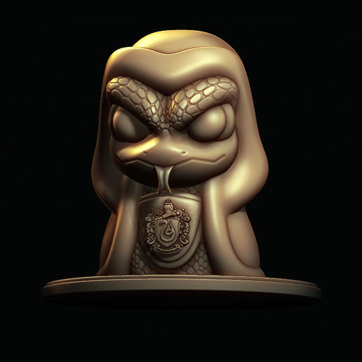 Snake Slytherin 3D model 3D printable | CGTrader